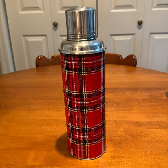Kitchen | Thermos For Picnicstail Gating Red Plaid | Poshmark
